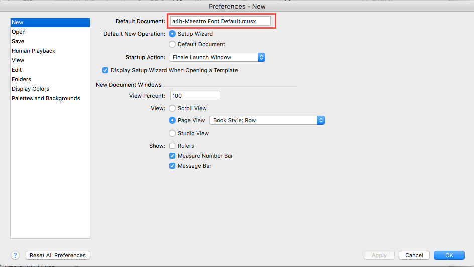 Default Files, Document Styles, and Templates: Making Finale Work Your ...