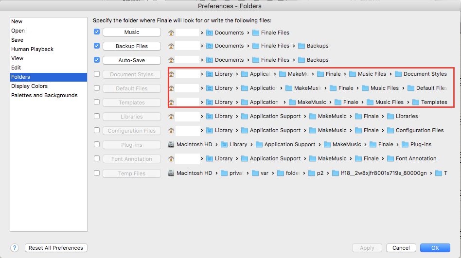 Default Files, Document Styles, and Templates: Making Finale Work Your ...