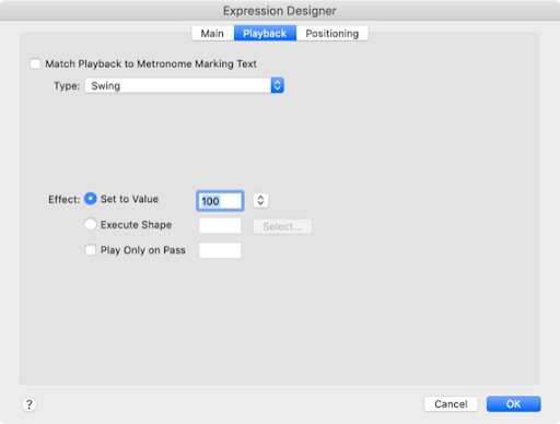 Swing 16th Notes Playback in Finale Notation - Finale